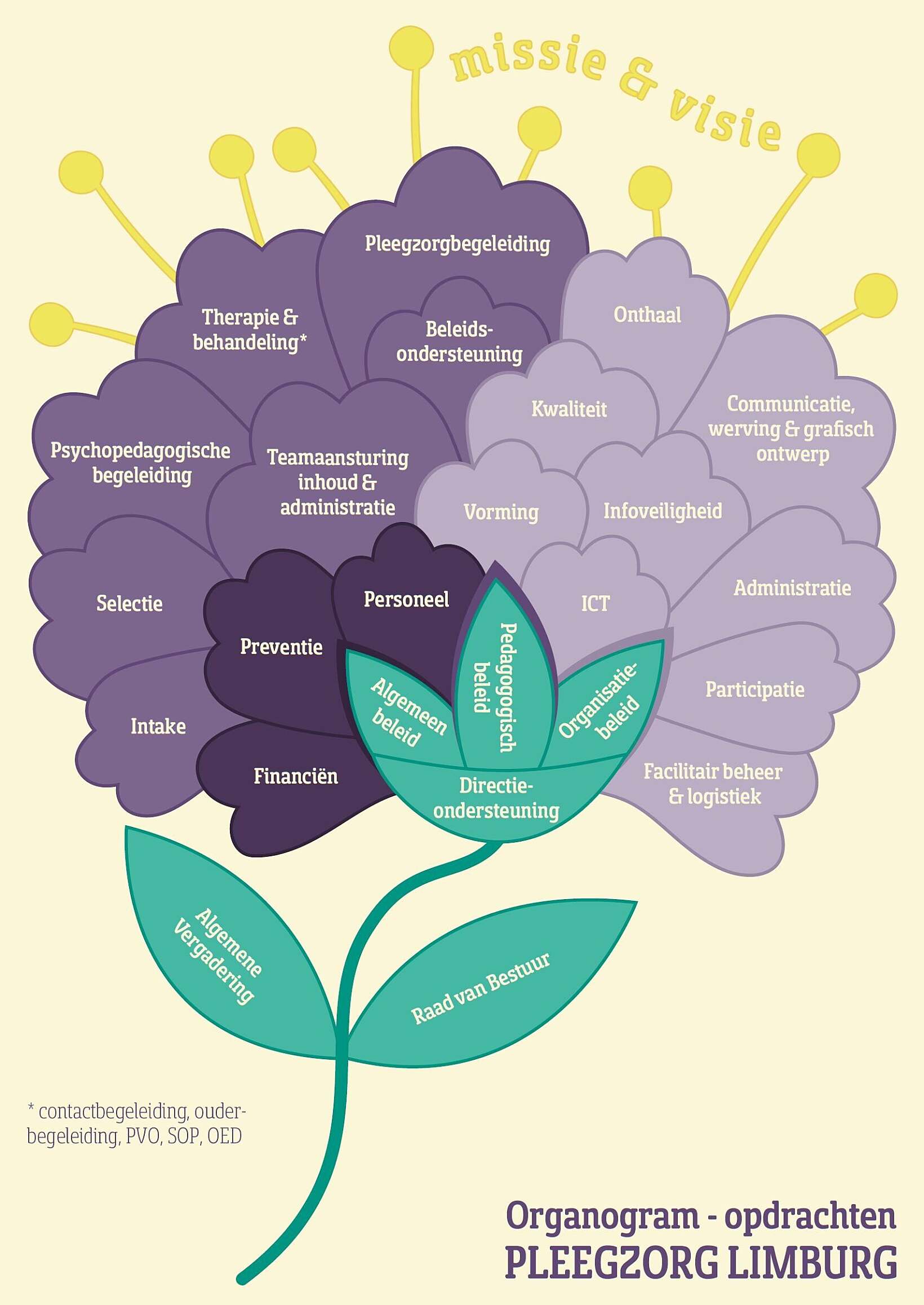 Organogram Pleegzorg Limburg | Pleegzorg Vlaanderen